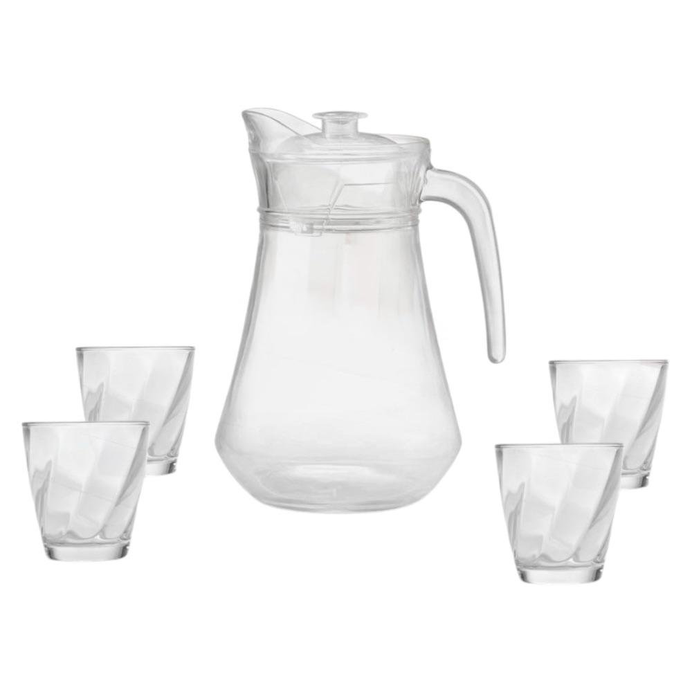 Set de Pichel con 4 Vasos - Cemaco