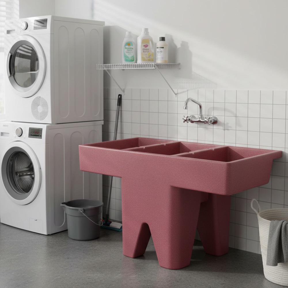 Pila Plástica 2 Lavaderos - Talishte Varios Colores - Cemaco