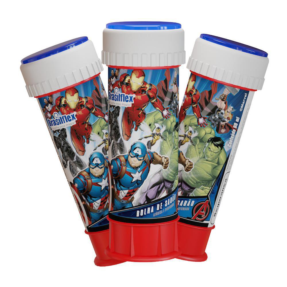 Botella de Burbujas Avengers, 60 ML - Cemaco