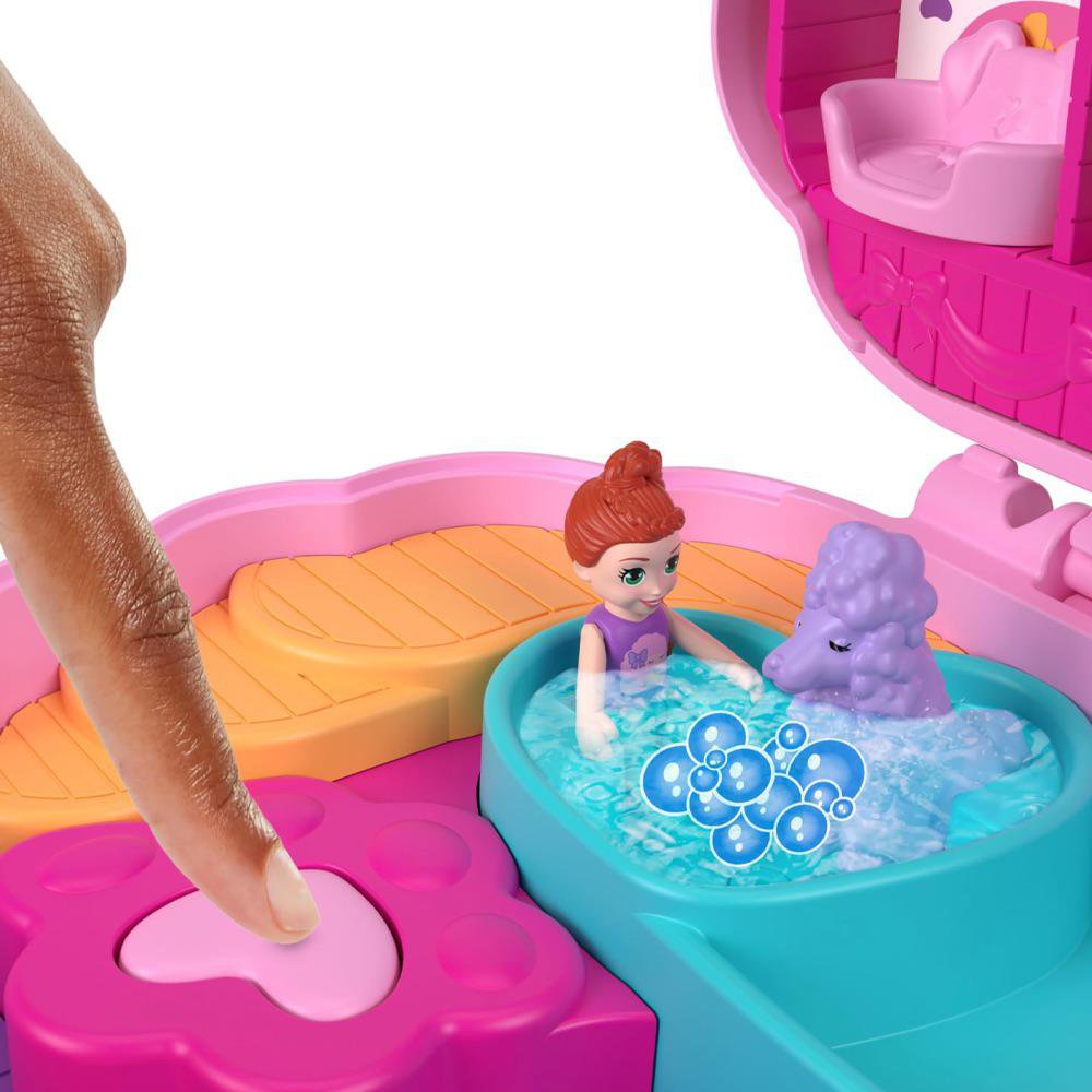 Estuche Polly Pocket Spa de Poodle - Cemaco