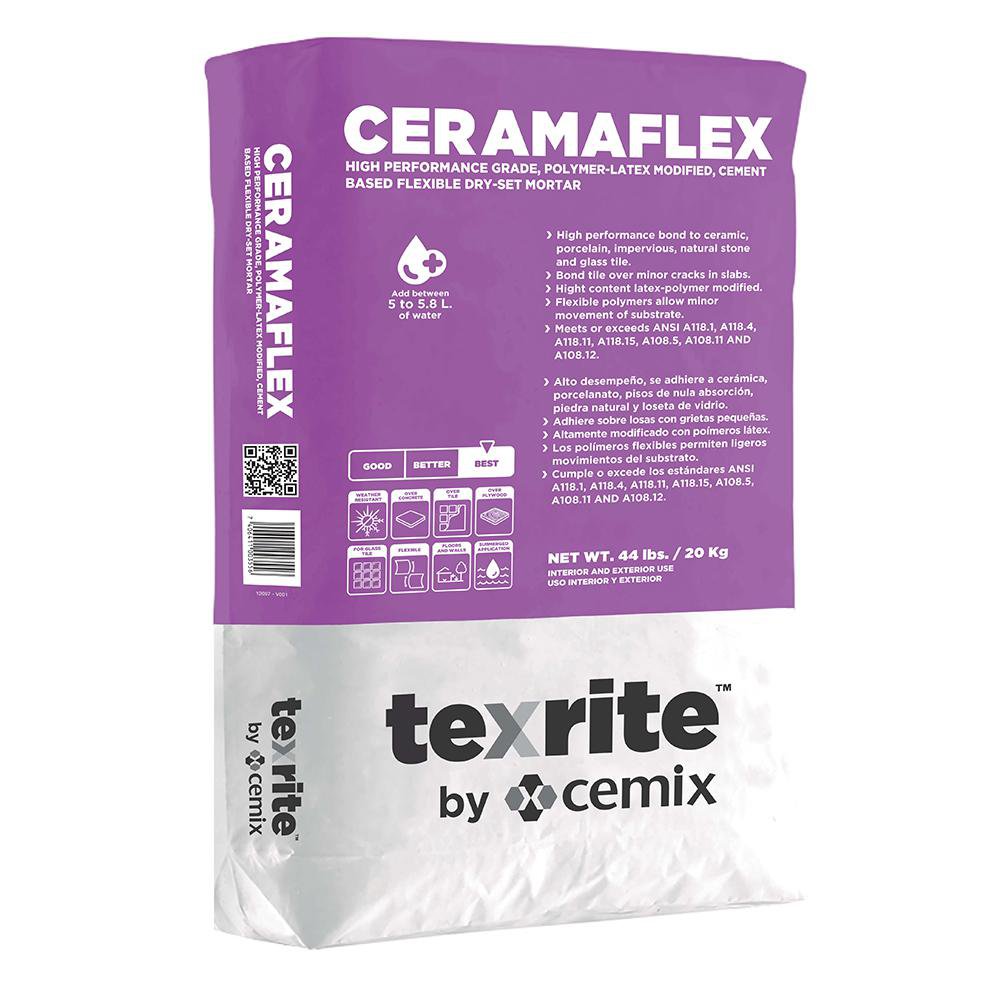 Adhesivo Ceramaflex Blanco 20 Kg - Cemix - Cemaco