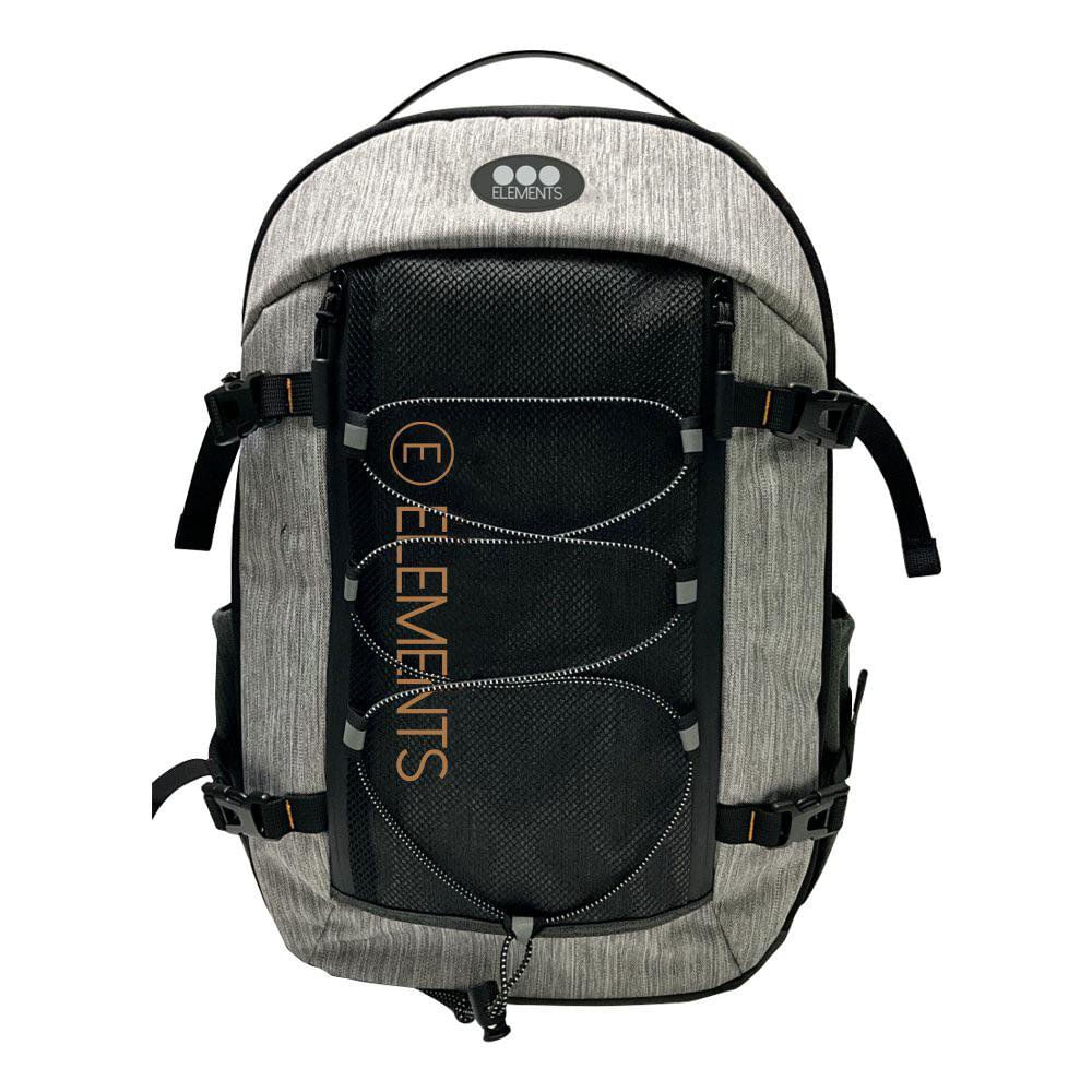 Mochila Resistente y Moderna Gris y Negro - Cemaco