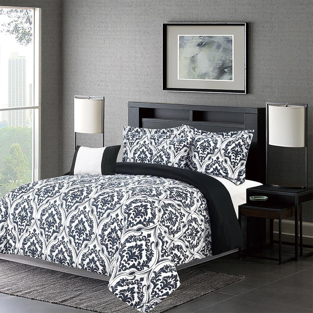 Set de Edredón de Poliéster Crinkle Multicolor - Varios Tamaños - Cemaco