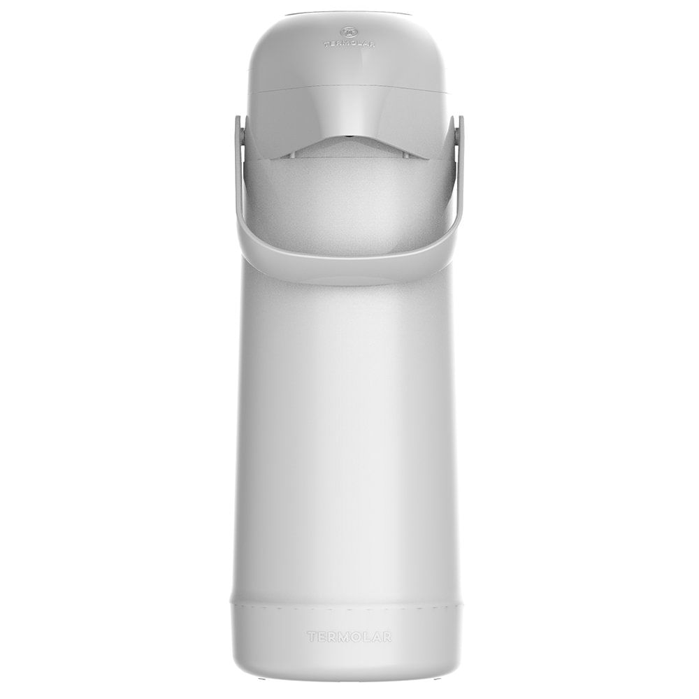 Botella Térmica Magic Pump Blanco de 1 L - Cemaco