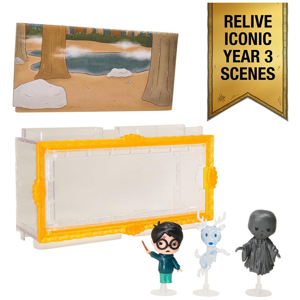 Set de Figuras Micro Magical Moments Año 3 de Harry Potter - Cemaco