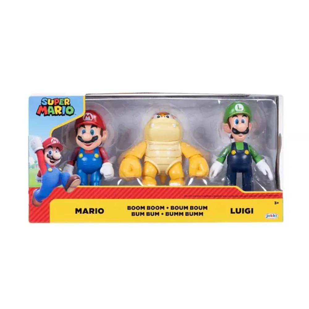 Set de 3 Figuras Nintendo 4 Plg - Cemaco