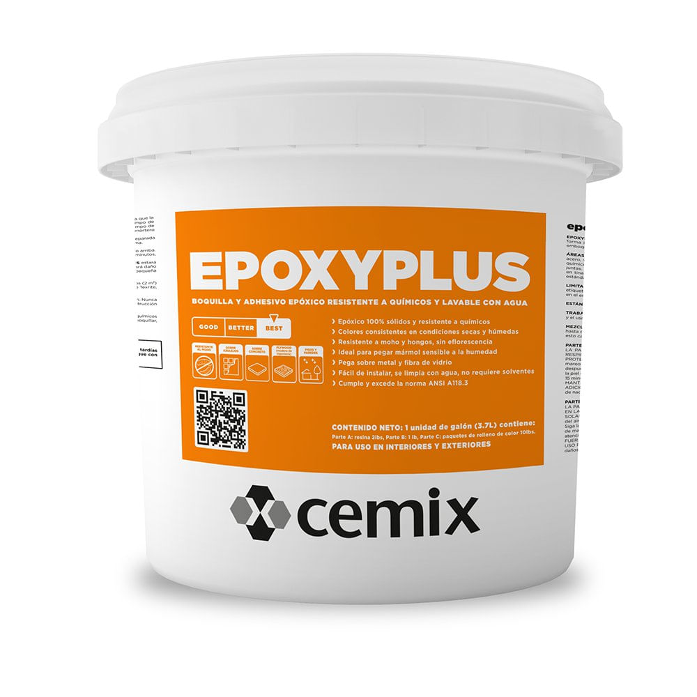 Boquilla Epoxyplus Texrite Starbrite 1 Gal - Cemix - Cemaco