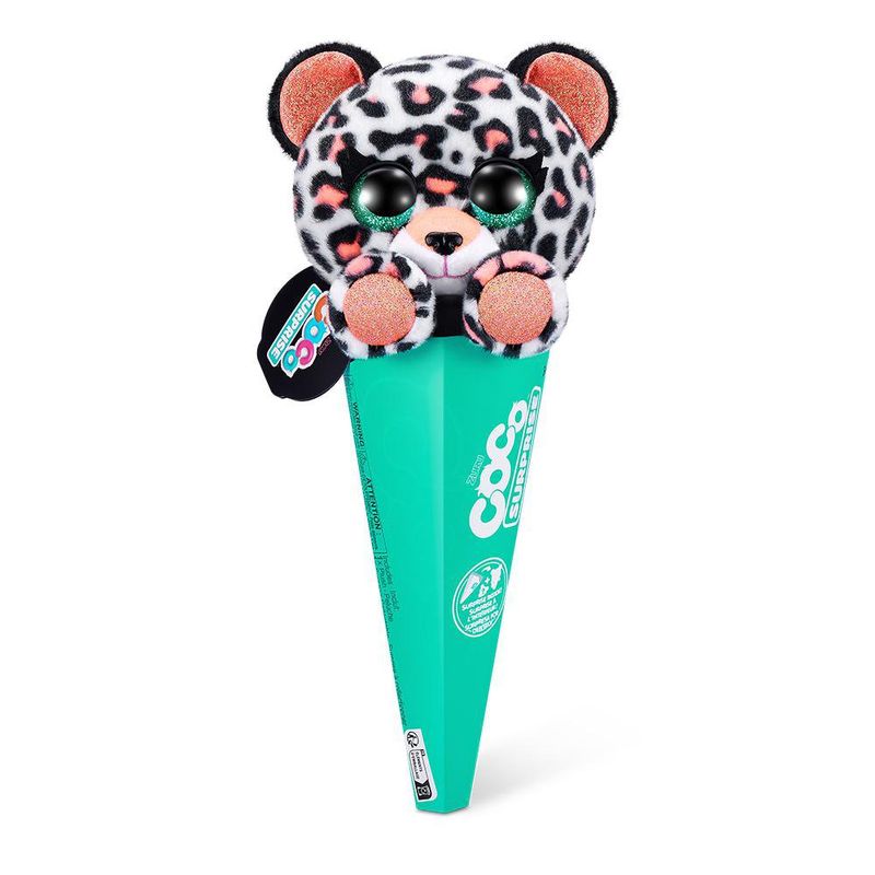 Coco Surprise Peluche Neon en Cono Diseños Surtidos - Cemaco