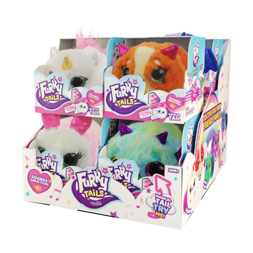 Peluche Furry Tail Diseños Surtidos - Cemaco