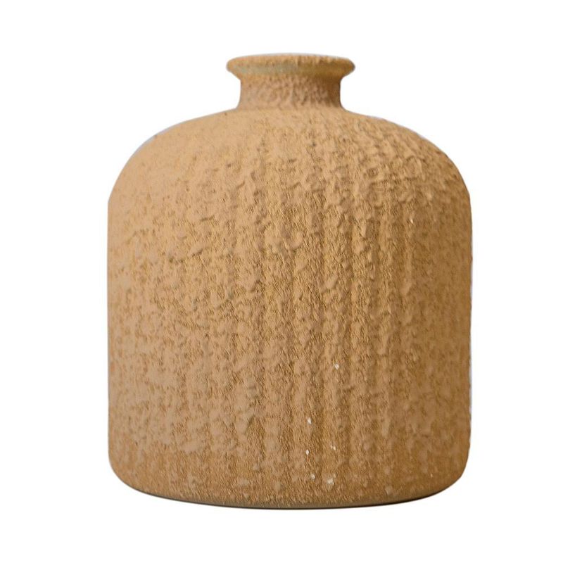 Botella de Vidro Beige Daroca 18 Cm - Cemaco