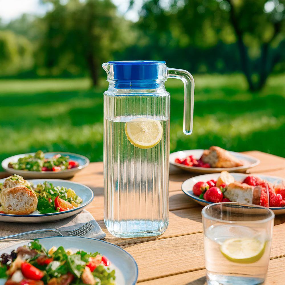 Pichel con Tapadera Azul de 1 L - Cemaco