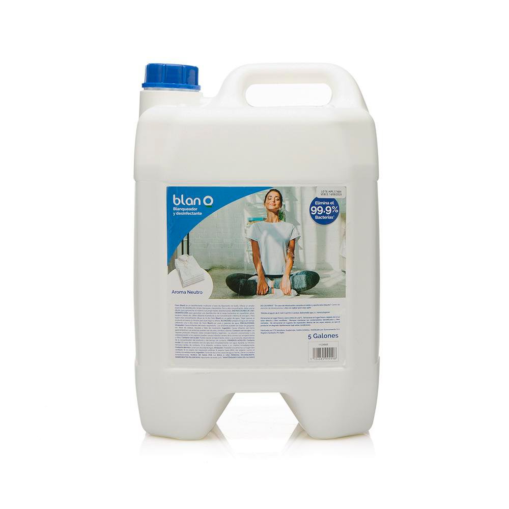 Cloro Líquido Aroma Neutro 5 Gal - Cemaco