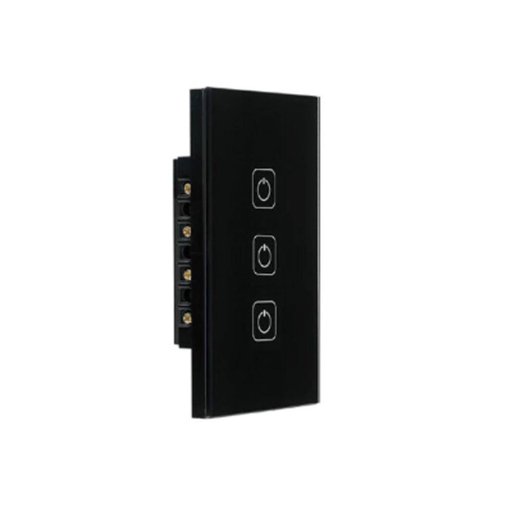 Interruptor Triple Smart Negro - Cemaco