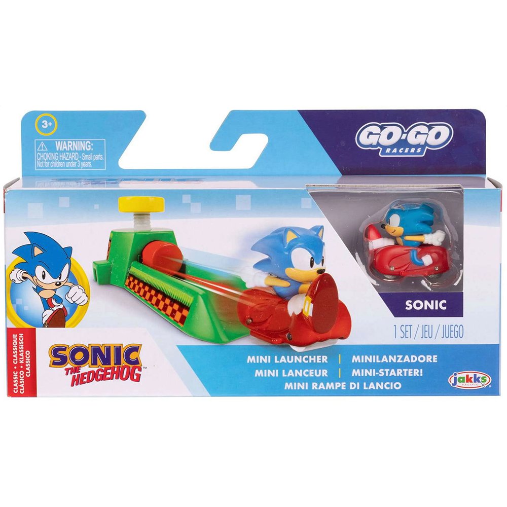 Vehículo de Lanzamiento Tails Go-Go Racers de Sonic - Cemaco