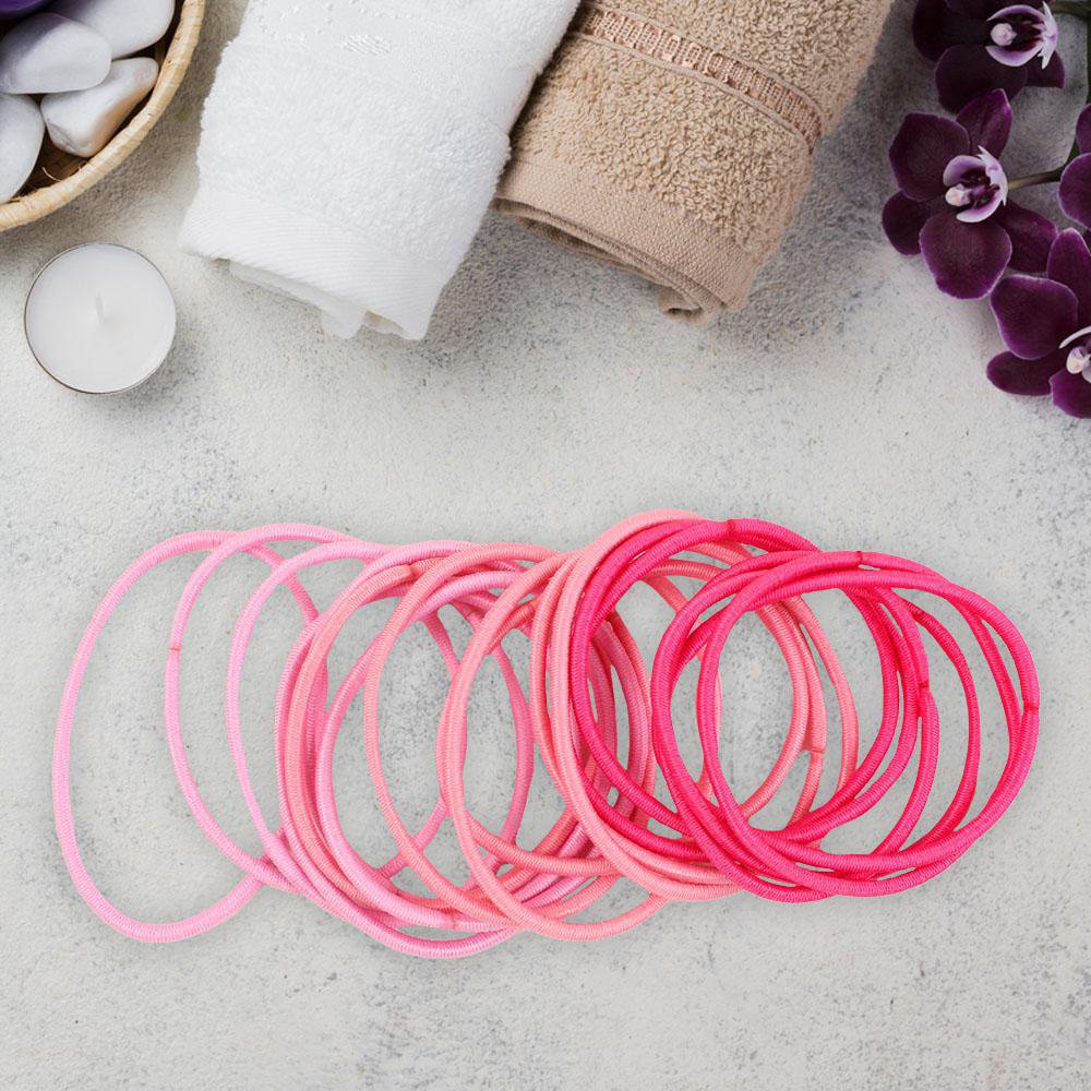 Set de Colas para Cabello Rosa 18 Pzas - Viva - Cemaco