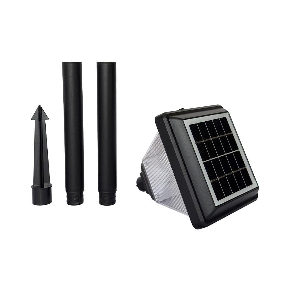 ESTACA LUZ SOLAR LED 16X16X70 CM - Cemaco