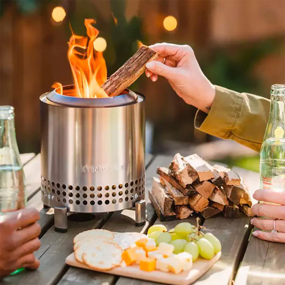 Firepit Mesa Acero Inoxidable 6.8 X 5.1 Plg - Cemaco