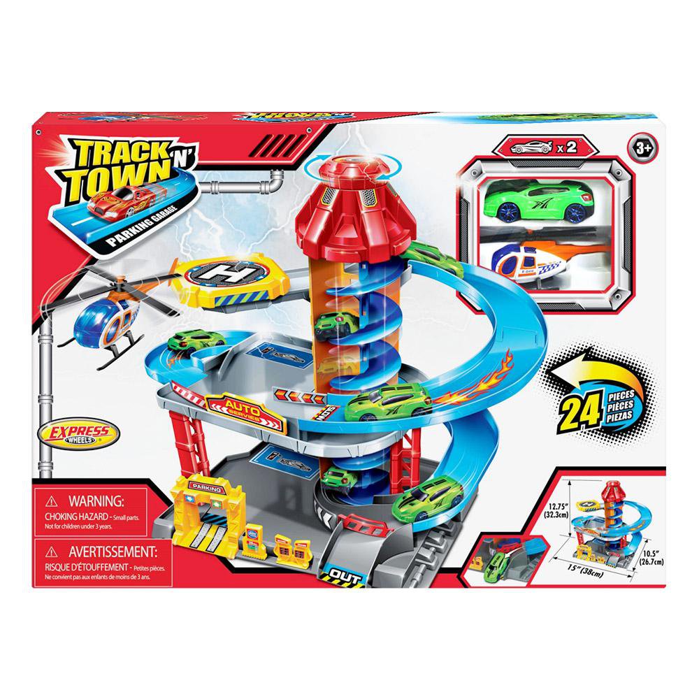 Set De Juego Parqueadero Express Wheels - Cemaco