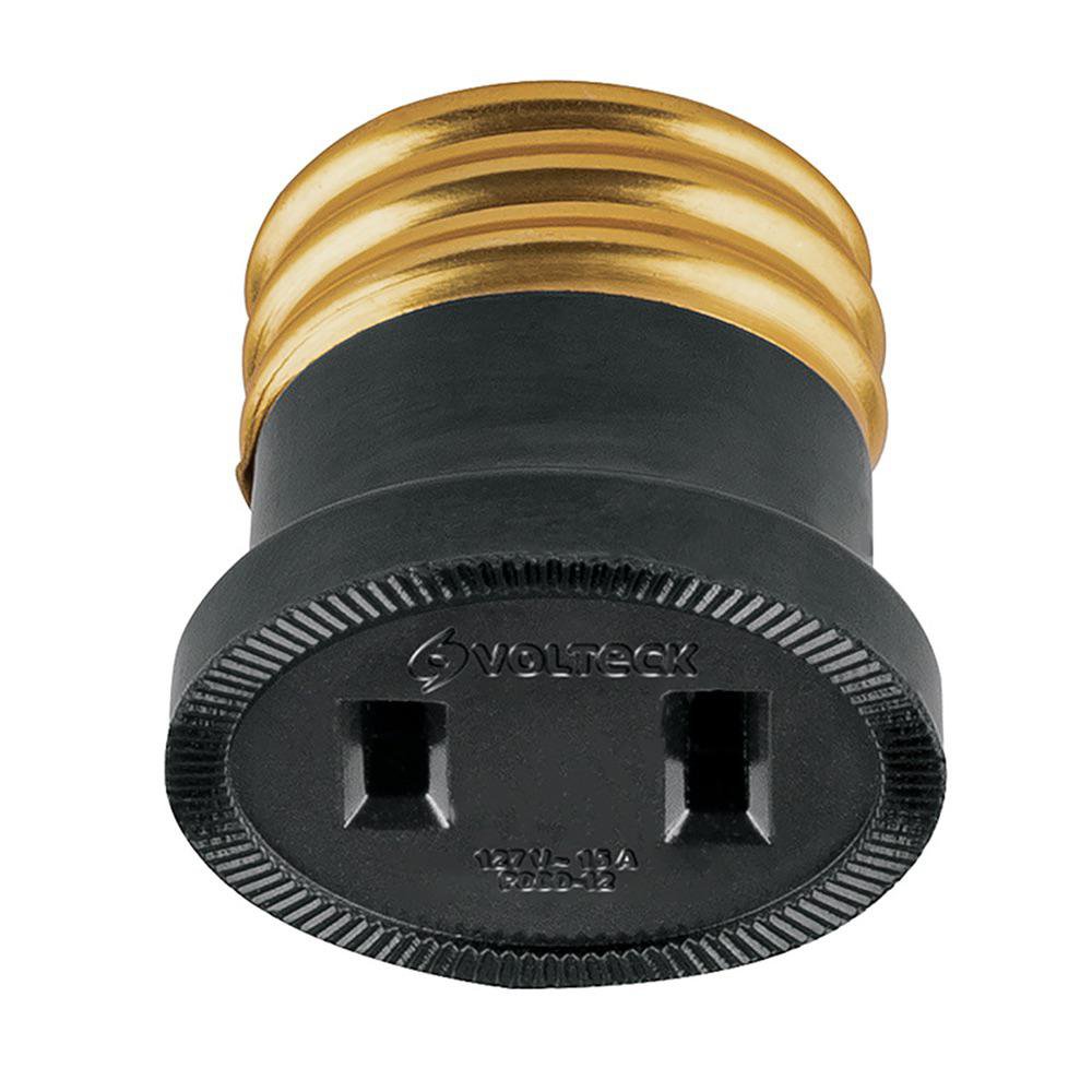 Adaptador Socket E27 De Contacto - Volteck - Cemaco
