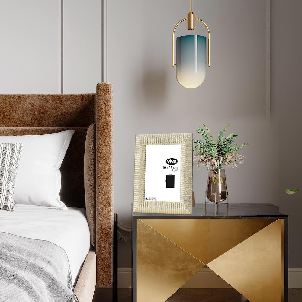 Marco para Foto Maro 4 X 6 Plg Dorado - Cemaco