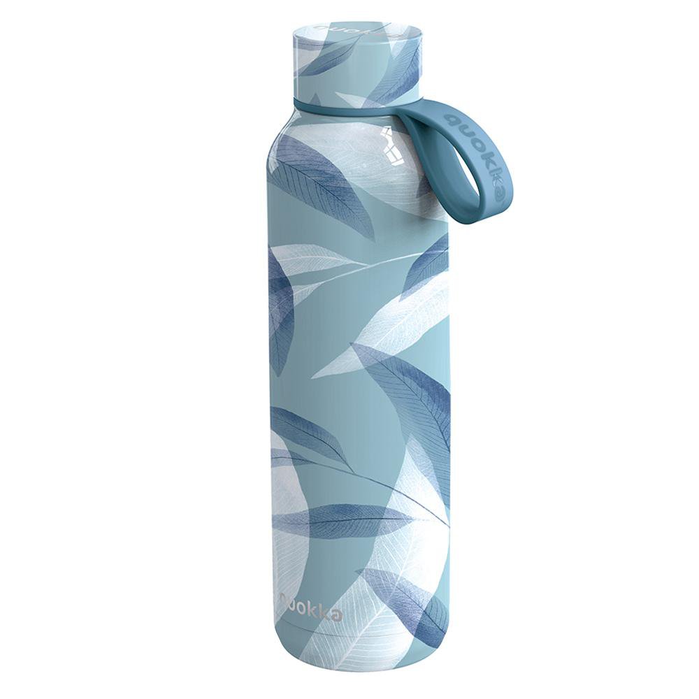 Botella Térmica con Colgador Solid Blue Wind 630 Ml - Cemaco