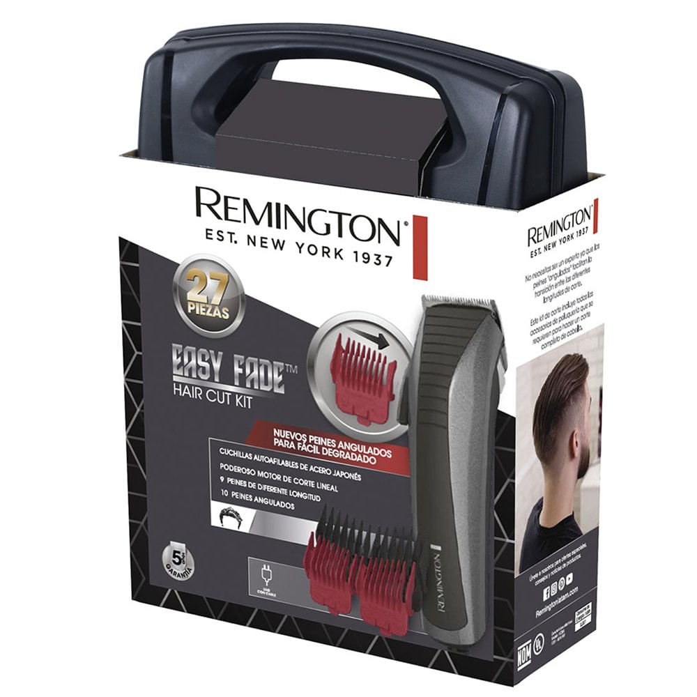 Cortadora de Cabello Easy Fade - Remington - Cemaco