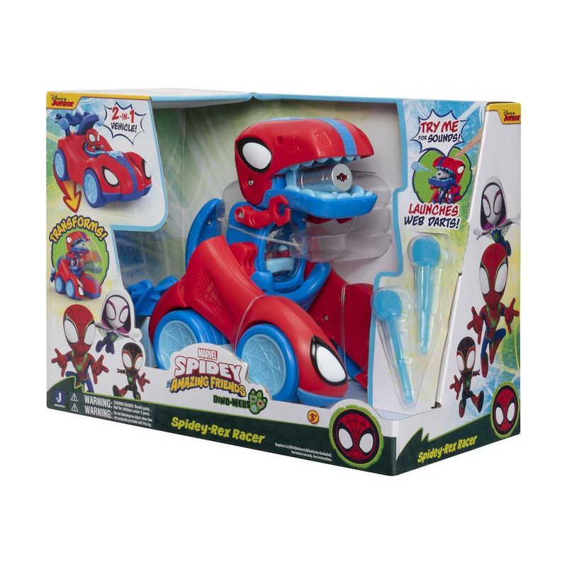 Spidey Y Sus Sorprendentes Amigos Vehículo Rex Racer Spidey - Cemaco
