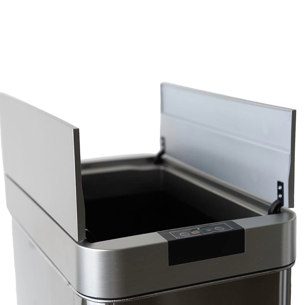 Bote de Basura Inteligente con Sensor Tapa tipo Alas 60 L - Cemaco