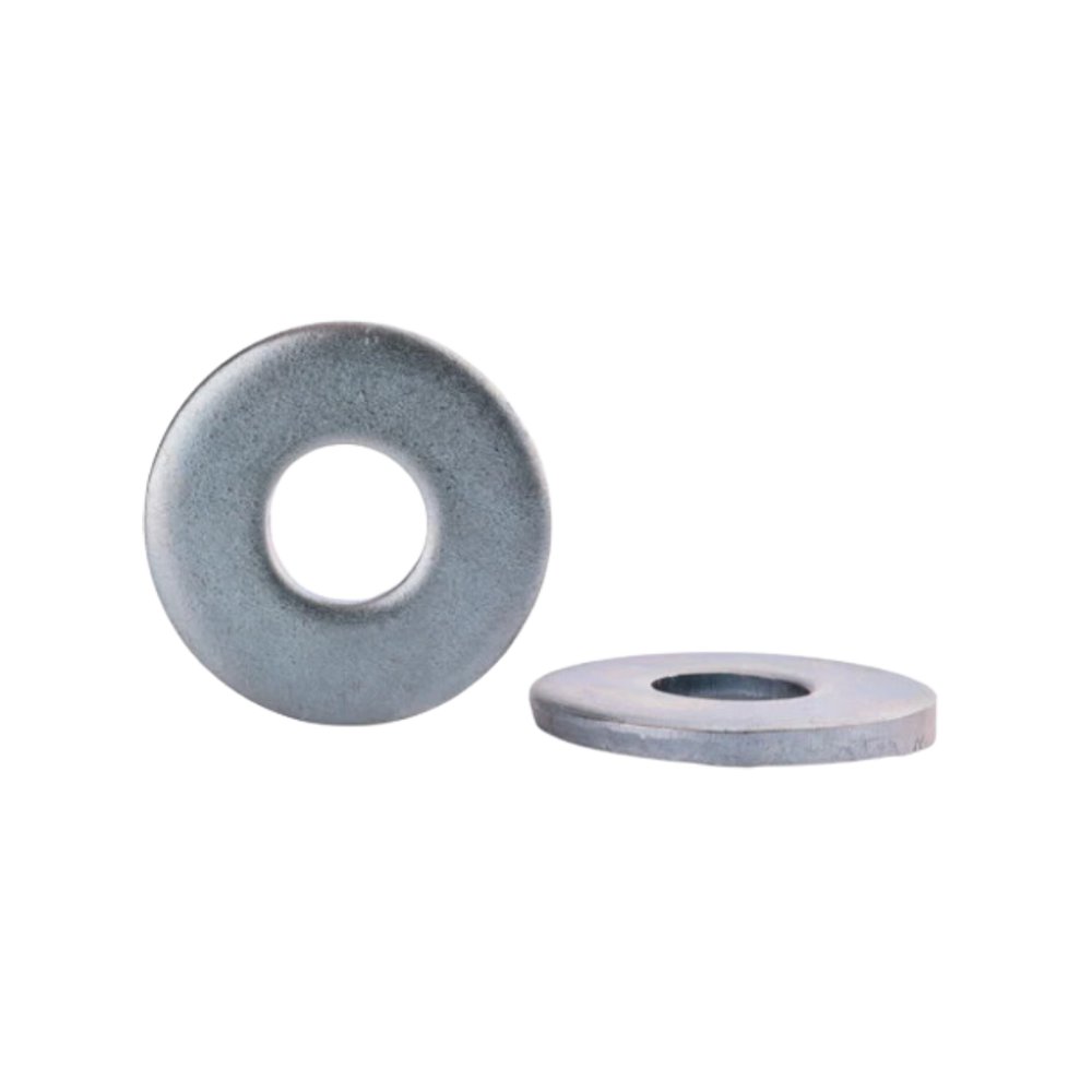 Set de Roldana Plana Galvanizada 1/4 Plg 10 Pzas - Cemaco