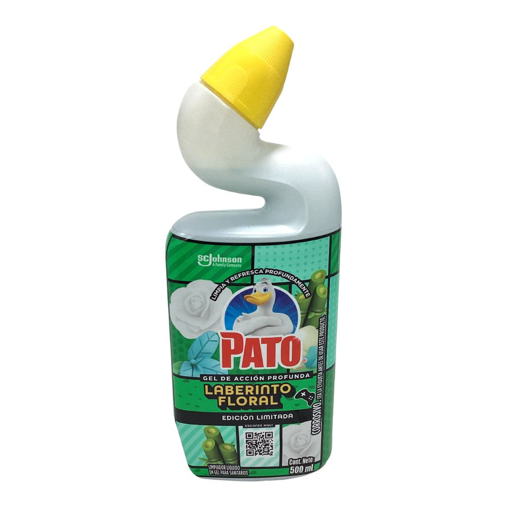 Limpiador Líquido Pato Gel Laberinto Floral 500 Ml - Cemaco