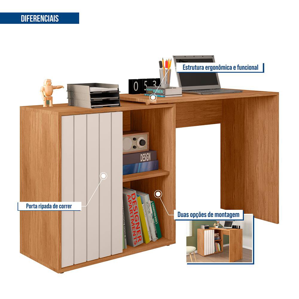 Escritorio Tech Café 140x45.1x75.3 Cm - Cemaco