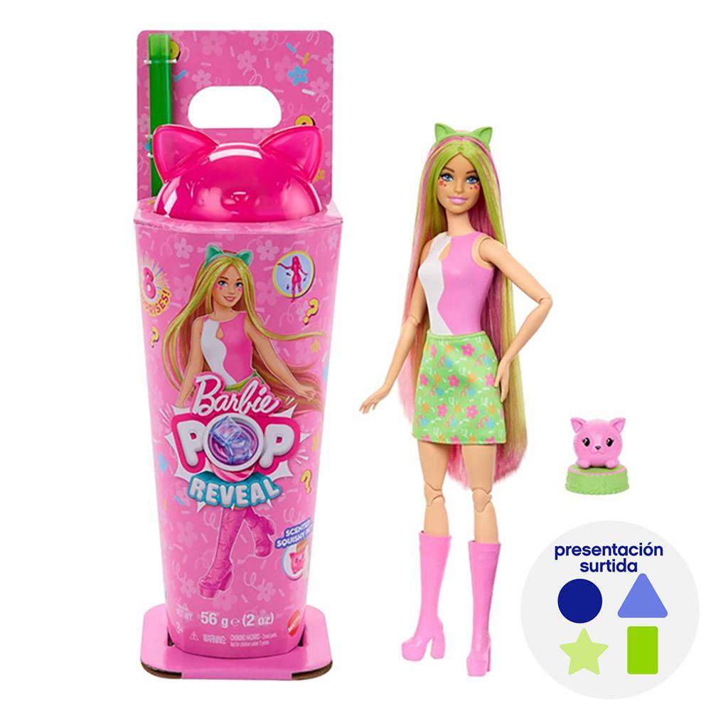 Barbie Pop Reveal Serie Shake Diseños Surtidos - Cemaco