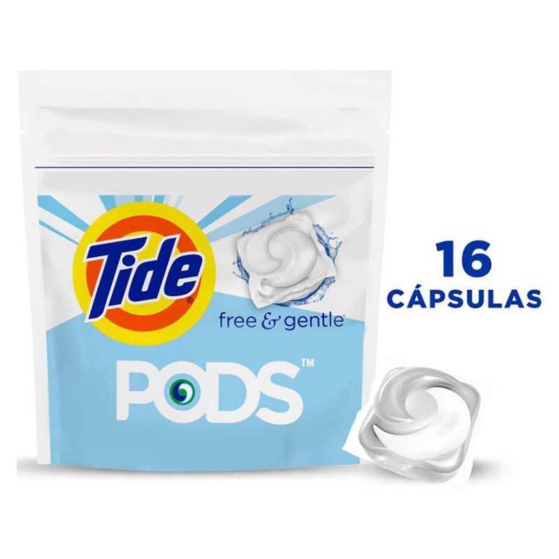 Capsulas de Detergente Tide Cold Water Clean - Cemaco