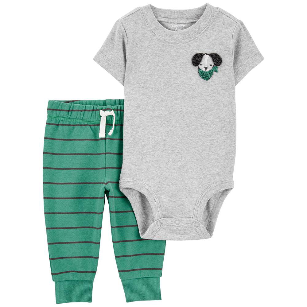 Body de Manga Corta Diseño de Perro - Varias Tallas - Cemaco