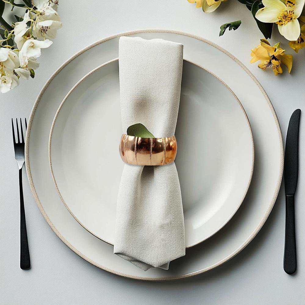 Set de 6 Anillos para Servilletas Rose Gold - Cemaco