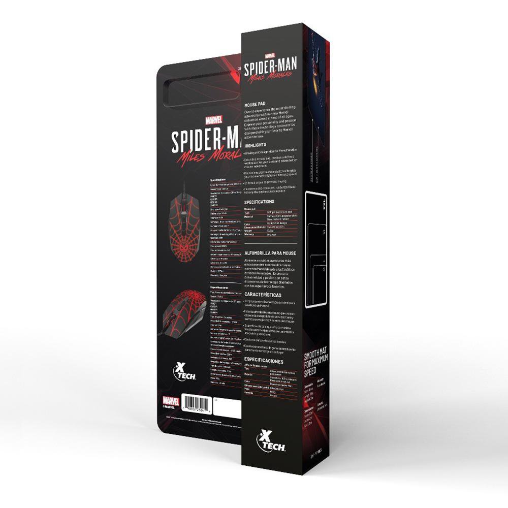 Kit Spider-Man Gaming Mouse & Mouse Pad - Cemaco