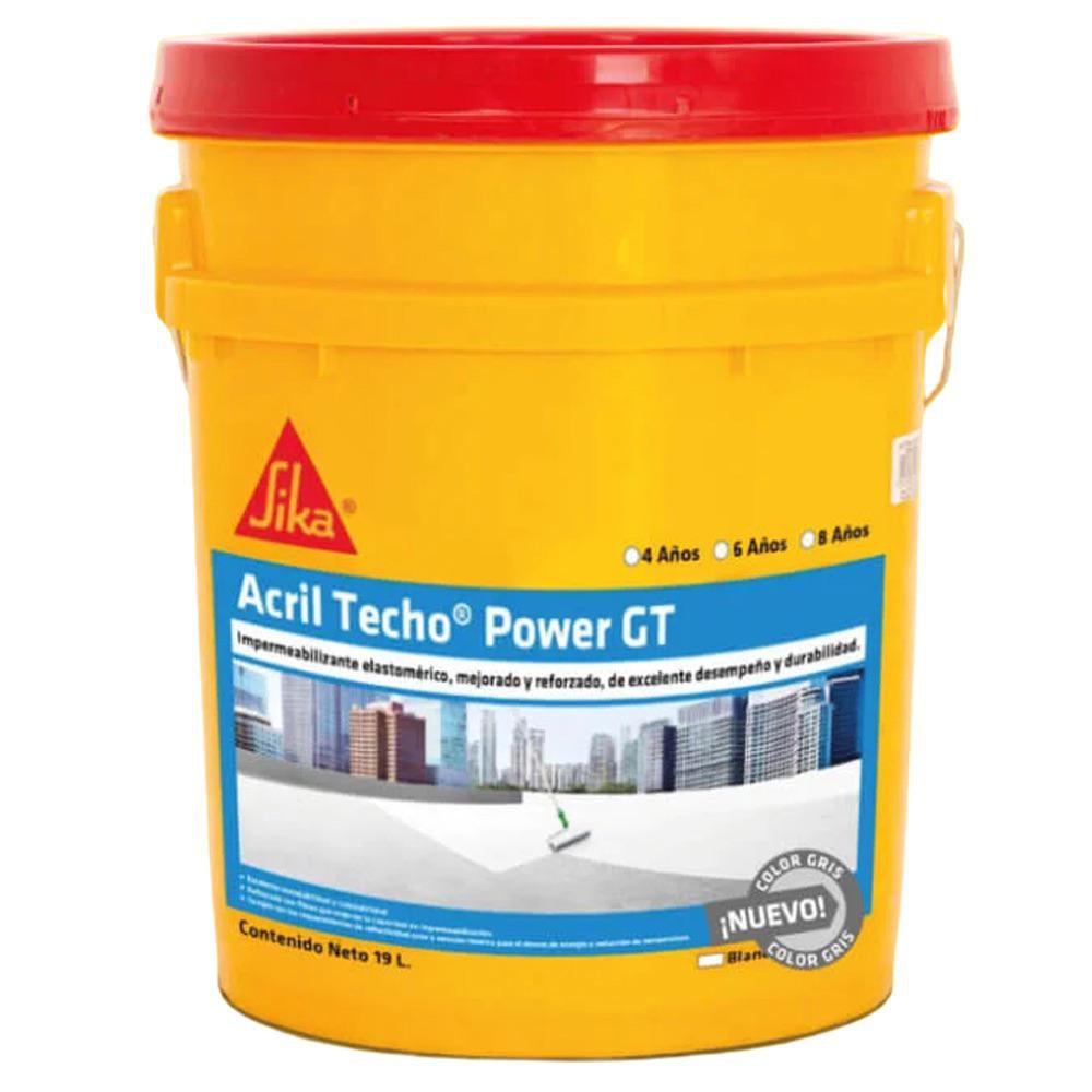 Impermeabilizante Acril Techo Power GT Gris 19 L - Cemaco