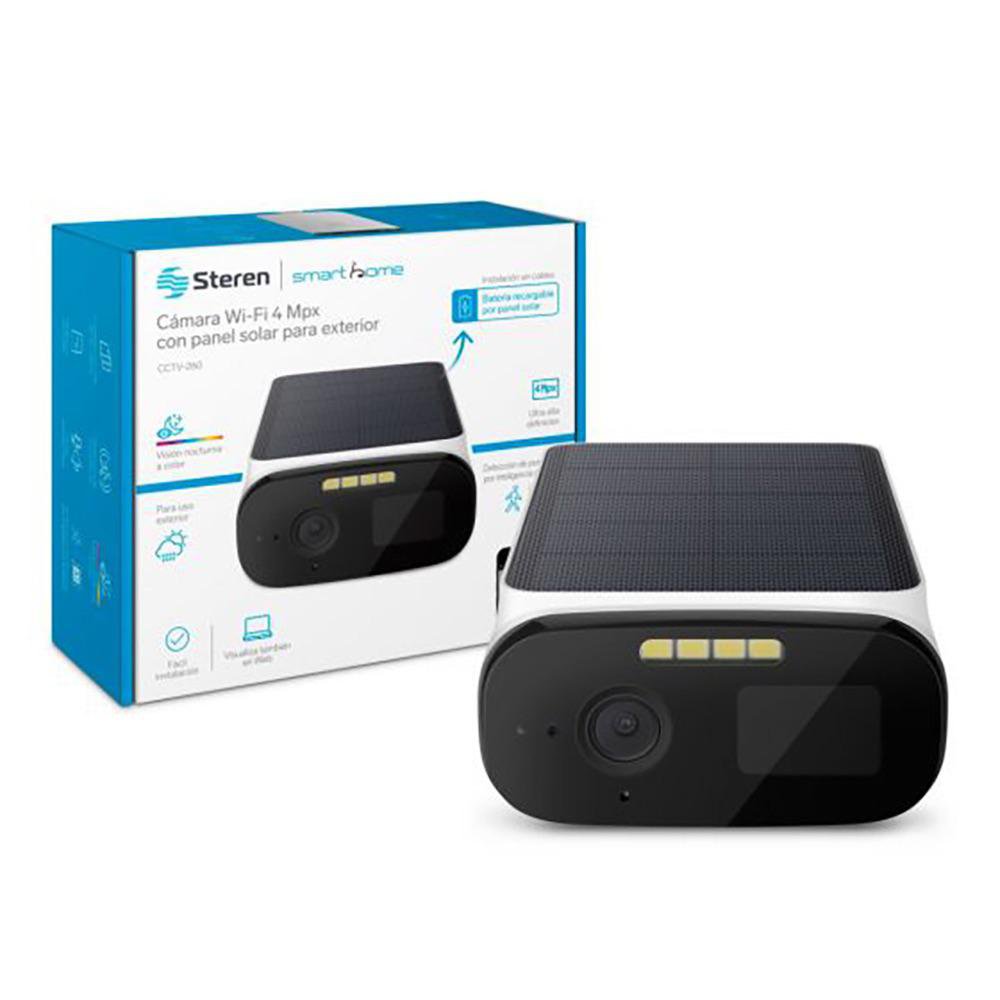 Cámara Fija de Seguridad con Panel Solar - Cemaco