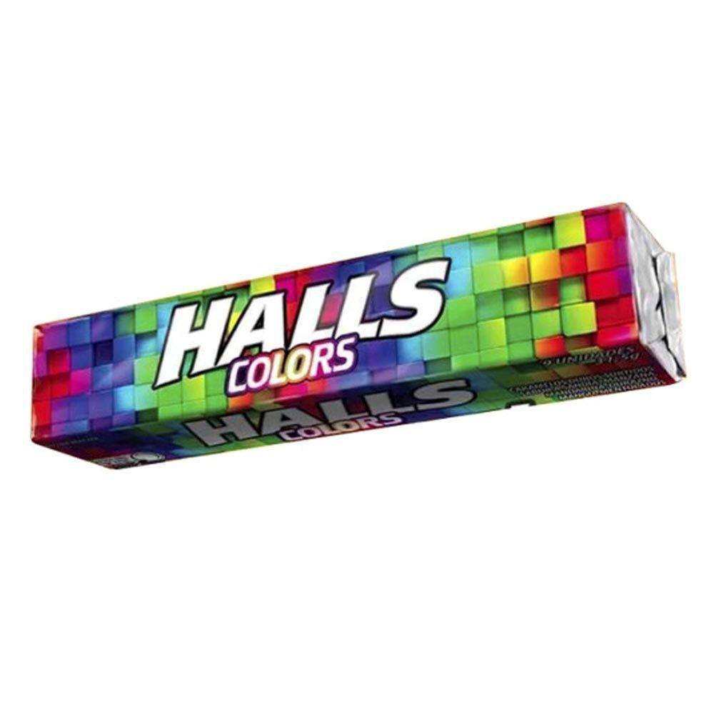 Halls Colores Caramelo Refrescante Sabor Frutas - Cemaco