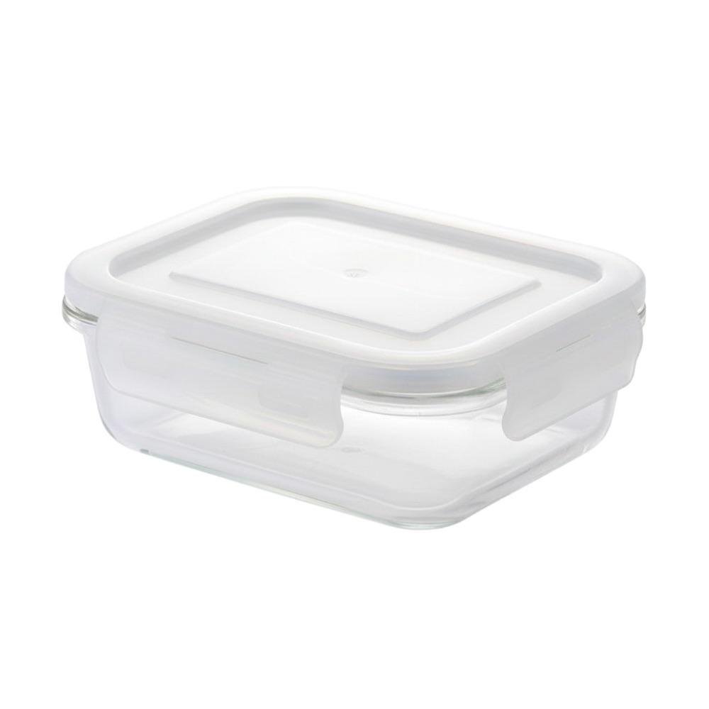 Recipiente Transparente Rectangular de 350 Ml - Cemaco