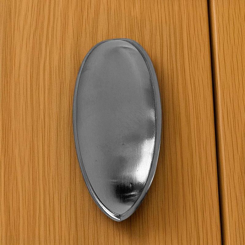 Halador de Embutir Níquel Satinado 76 Mm - Cemaco