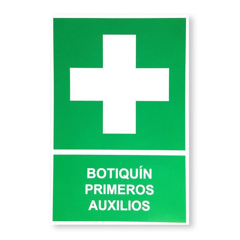 Rótulo de Botiquin 30 x 45 Cm - Cemaco