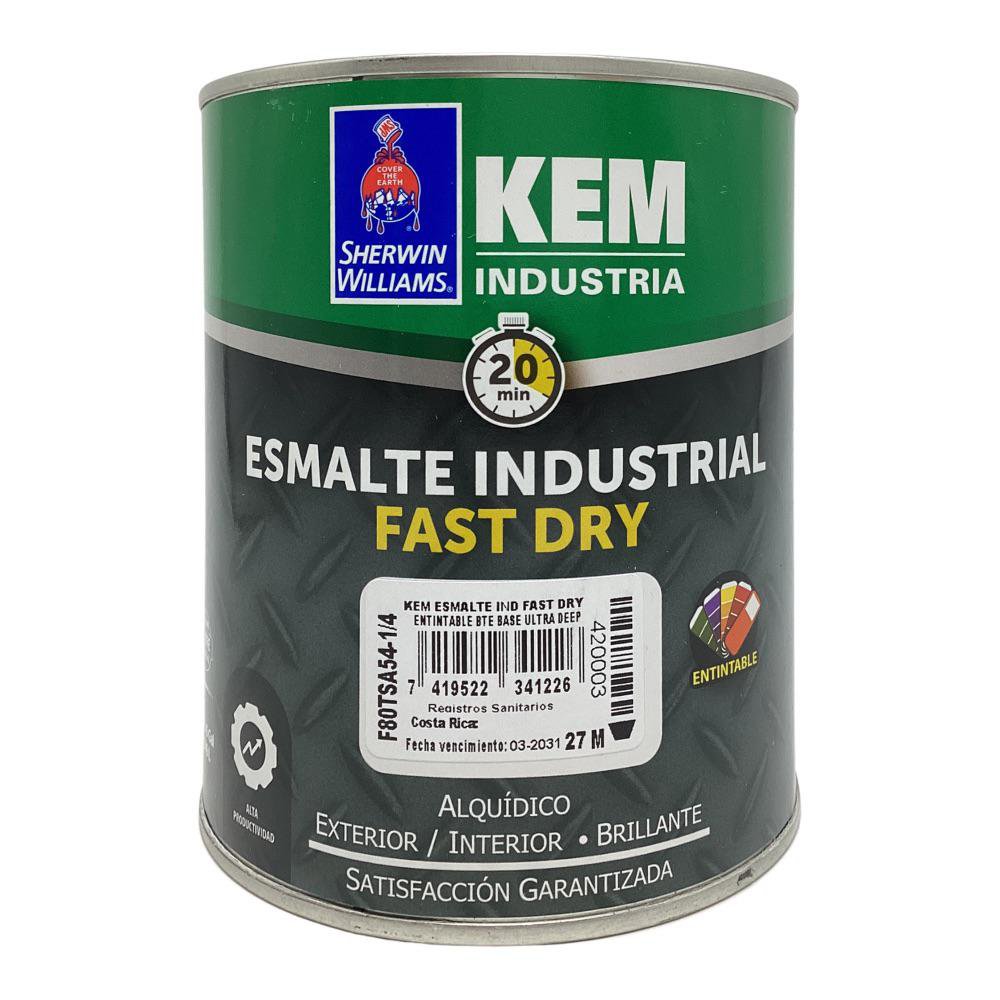 Esmalte Industrial Fast Dry Alquídico 27 M 1/4 Gal - Cemaco