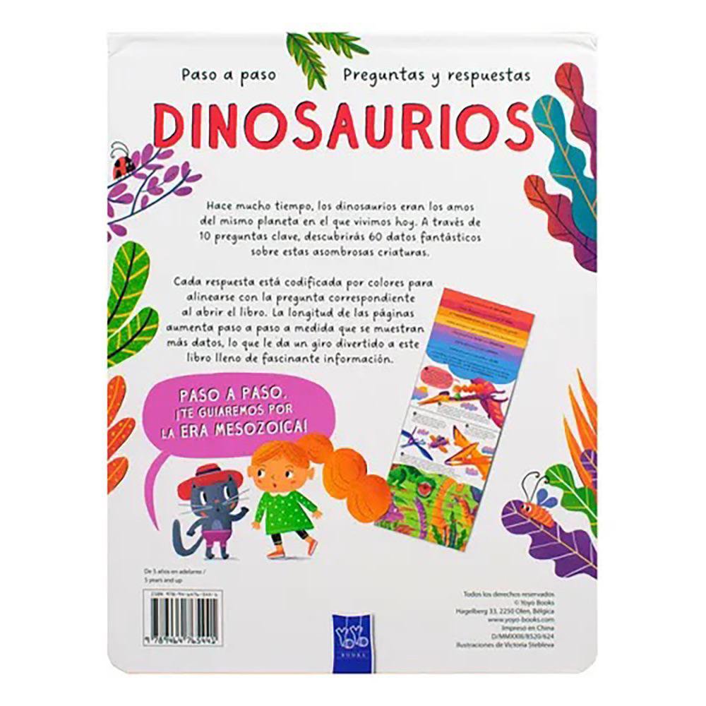 Paso a Paso Datos Asombrosos Dinosaurios - Cemaco