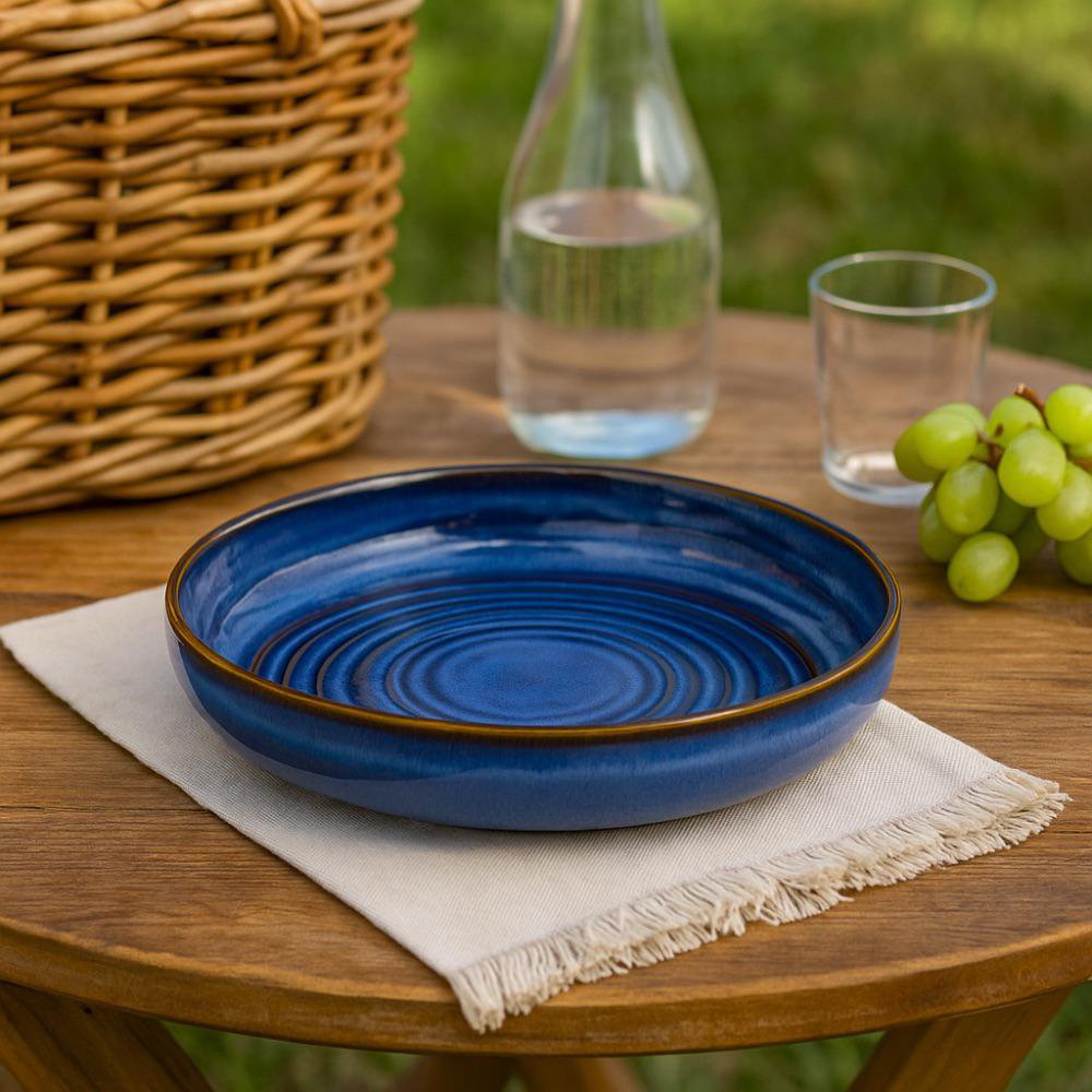 Plato para Sopa Xisto Azul - Cemaco