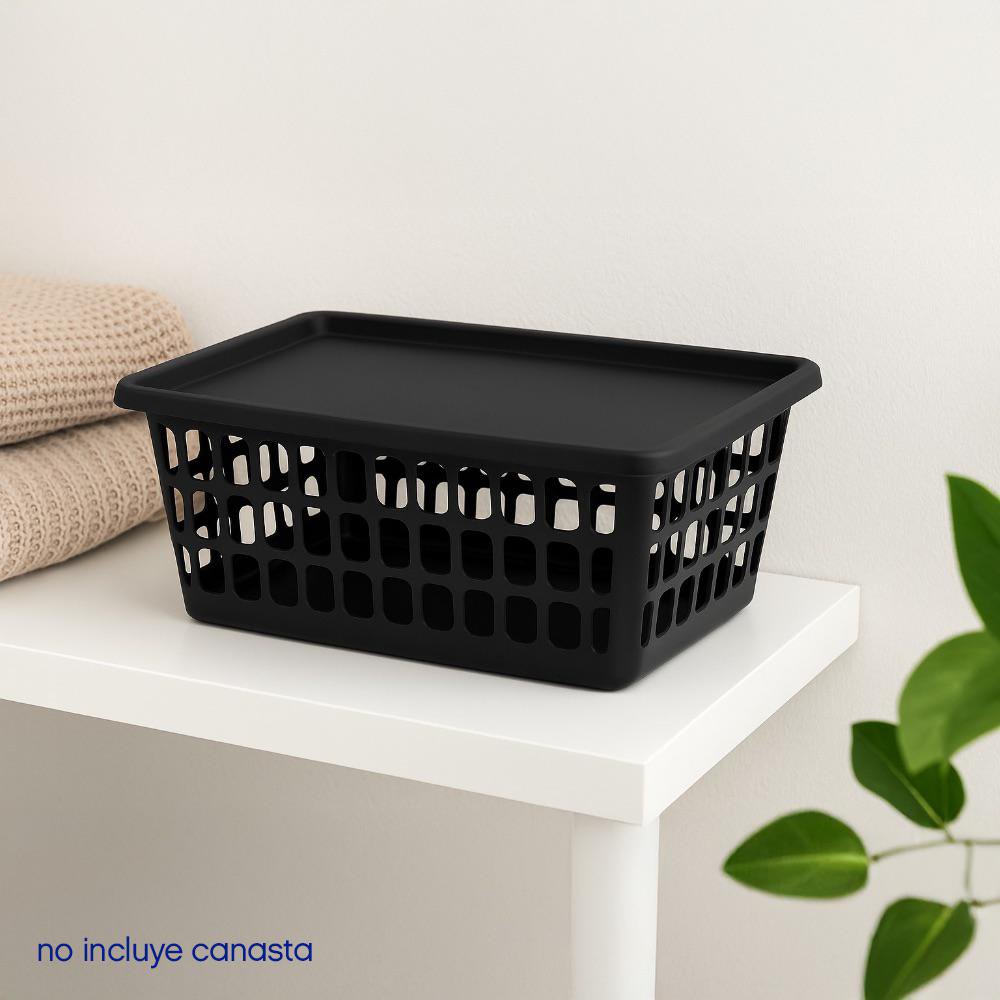 Tapadera para Canasta Negra - Cemaco