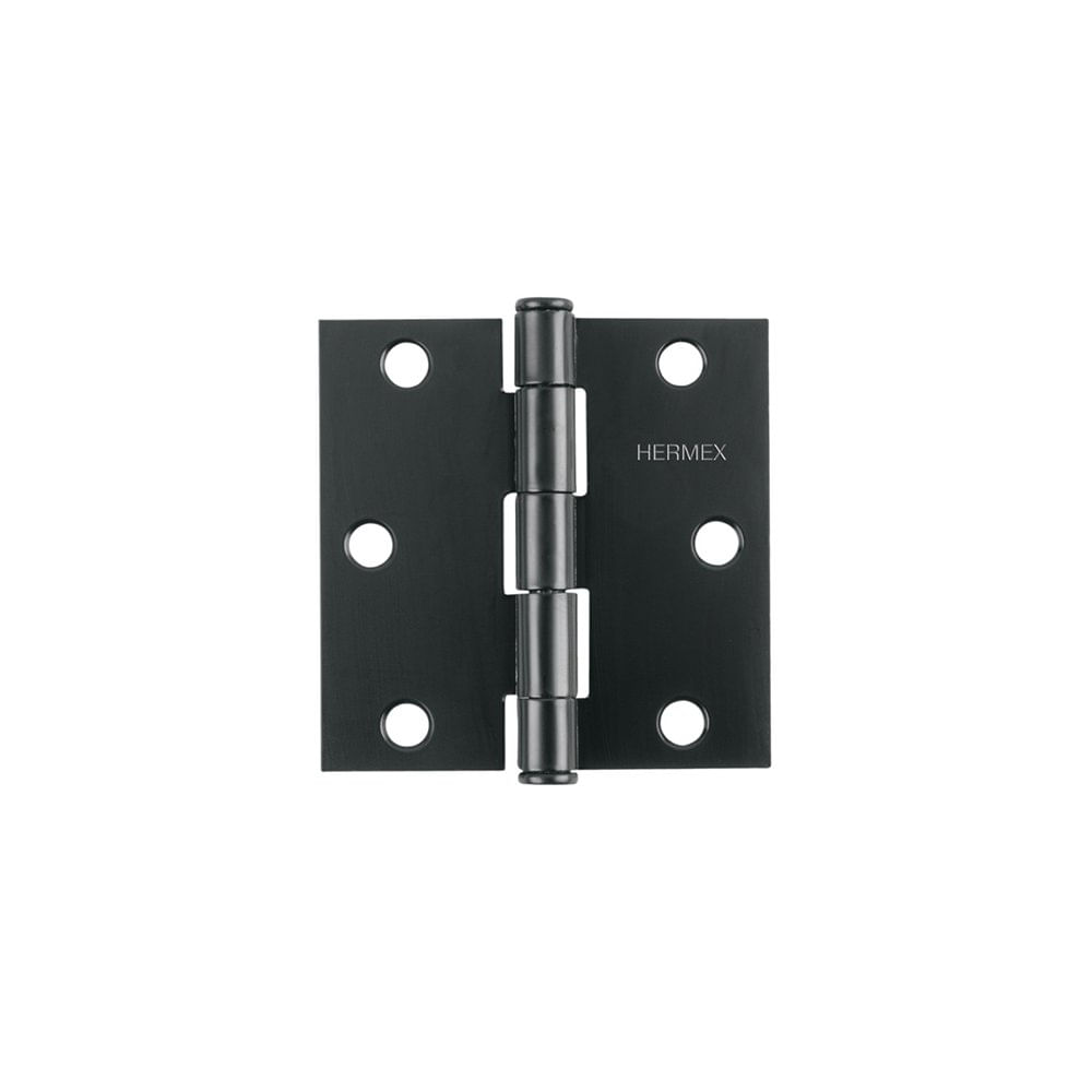 Bisagra Libro Negra Plana 3 Plg 10 Pzas - Cemaco