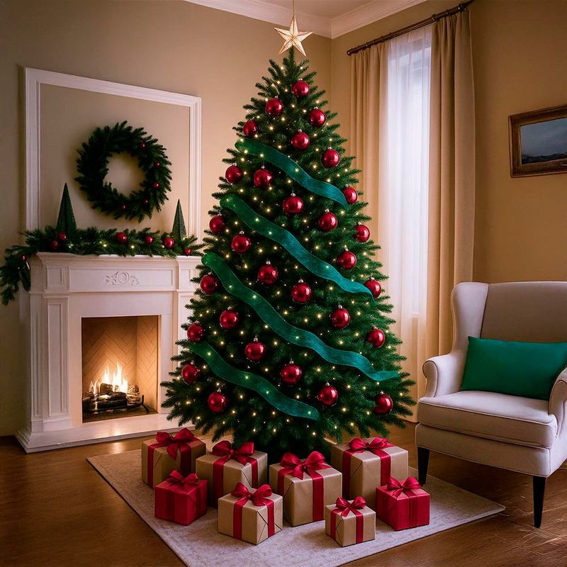 Listón Verde Liso 2.5Plgx10Ydas - Cemaco