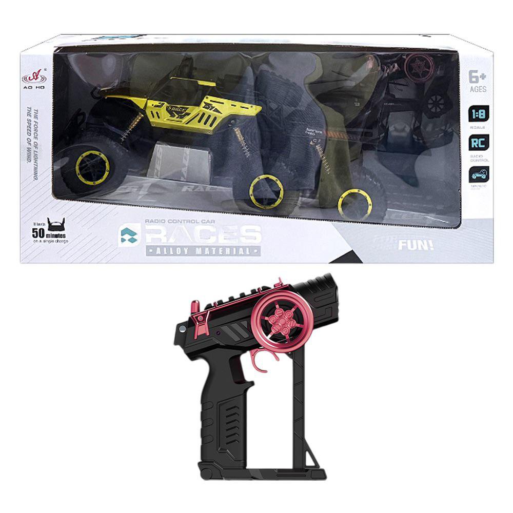 Vehículo a Radio Control Army Metálico 1:8 - Cemaco