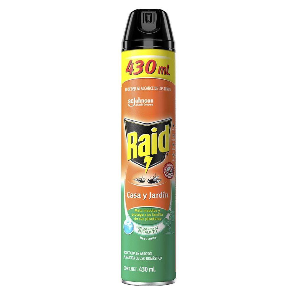 Insecticida Mata Insectos En Aerosol 430 Ml - Raid - Cemaco